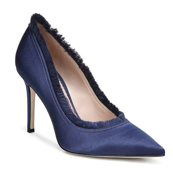 Sam Edelman | Shoes | New Sam Edelmanhalan Satin Fringe Pointed Toe ...
